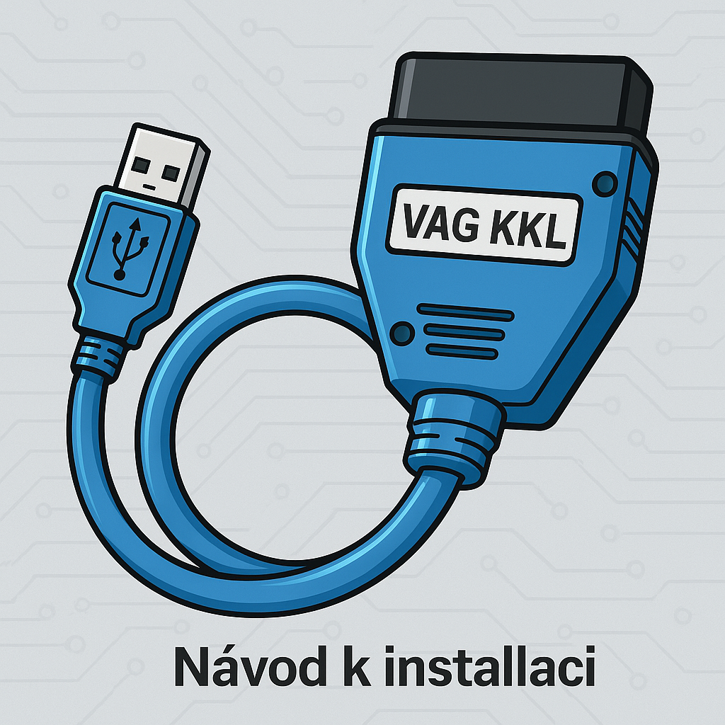 Diagnostický kabel USB VAG KKL - Návod k instalaci - RT-Auto.cz